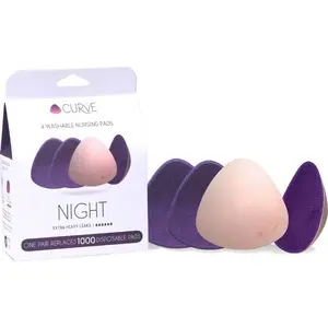 CACHE COEUR Curve Essential Nighttime Nursing Pads - Purple