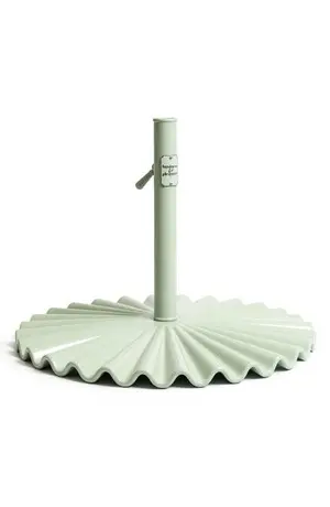 BUSINESS & PLEASURE The Clamshell Base Umbrella Stand - Sage Green