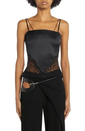 TOM FORD Lace & Silk-satin Camisole