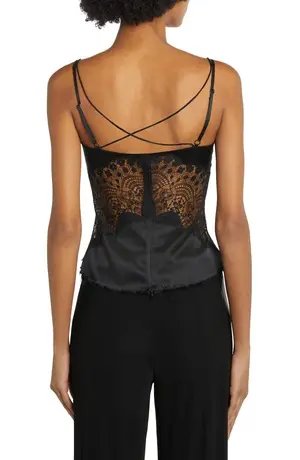 TOM FORD Lace & Silk-satin Camisole