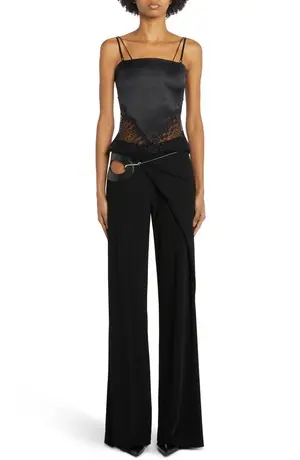 TOM FORD Lace & Silk-satin Camisole