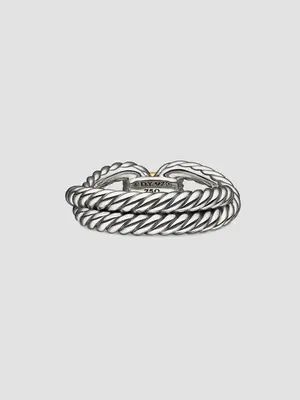 David Yurman Cable Loop Band Ring In Sterling
