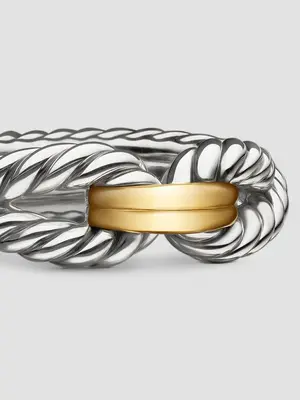 David Yurman Cable Loop Band Ring In Sterling