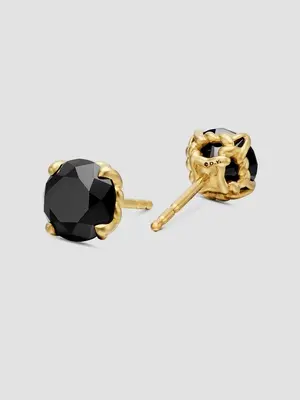 David Yurman Stud Earring In 18k Yellow Gold