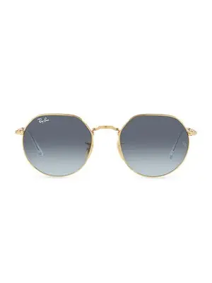 Ray-ban Rb3565 55mm Round Sunglasses