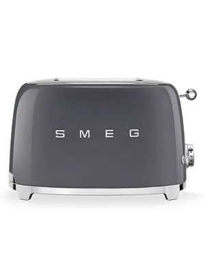 SMEG 50s Retro 2-Slice Toaster - Slate Gray - Slate Gray - One-color