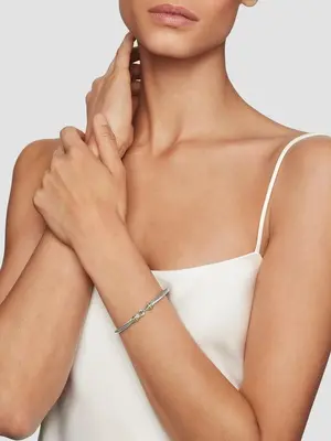 David Yurman Buckle Bracelet In Sterling