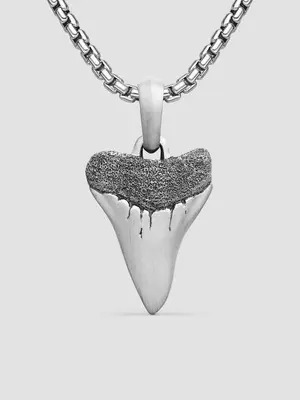 David Yurman Shark Tooth Amulet In 25.8mm