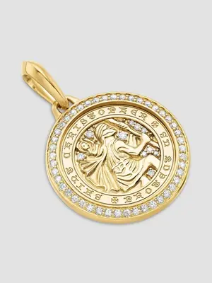 David Yurman St. Christopher Amulet In 18k Yellow