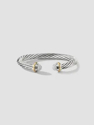 David Yurman Cable Ice Pav & Eacute Diamond Bracelet