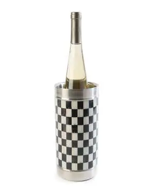 MACKENZIE-CHILDS Courtly Check Wine Cooler