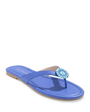 Jack Rogers Jack Rogers Women's Roxy Thong Sandals Dark Powder