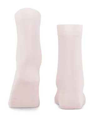 Falke Cotton Touch Crew Socks - Light Pink