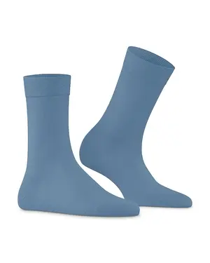 Falke Falke Cotton Touch Crew Socks Sky Blue