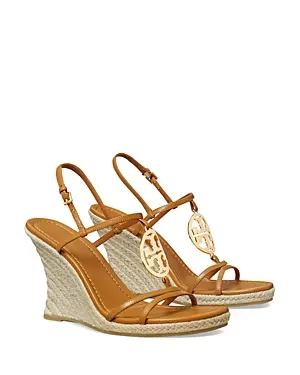 Tory Burch Capri Miller Espadrille Wedge Sandals