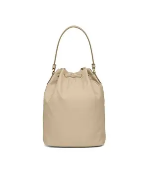 Prada Duet Re-nylon Bucket Bag - Neutral
