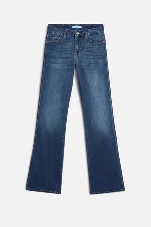 7 For All Mankind Bair Kimmie Bootcut In Duchess - Denim