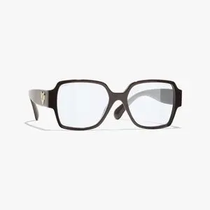 Chanel Square Eyeglasses Brown