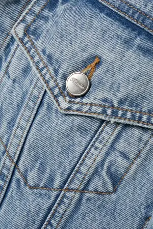 Khaite Rizzo Studded Denim Jacket