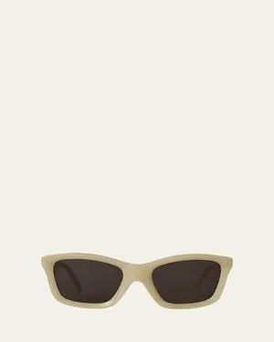TOTEME Classics Acetate Square Sunglasses - Natural