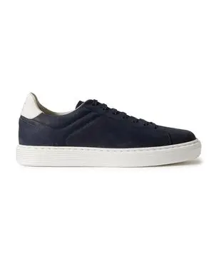 Men's Nubuck Lace-Up Sneakers