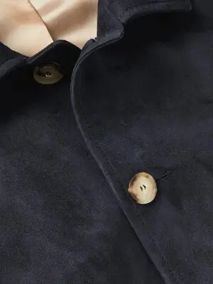 Brunello Cucinelli Suede Bomber Jacket