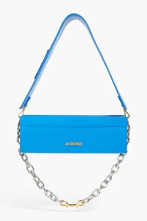 Jacquemus JACQUEMUS - Le Ciuciu Leather Shoulder Bag - Blue - OneSize Cobalt Blue