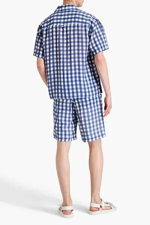 Jacquemus Gingham Woven Chino Shorts