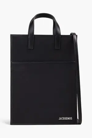 Jacquemus Le Cabas Leather-trimmed Tote