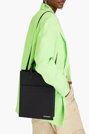 Jacquemus Le Cabas Leather-trimmed Tote