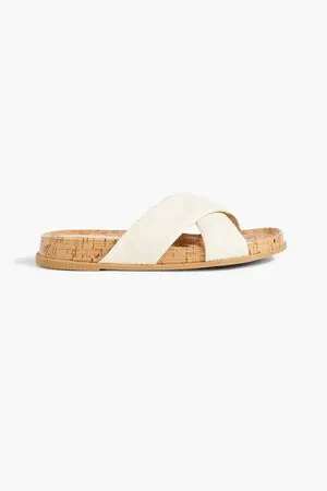 STUART WEITZMAN Roza Woven Sandals