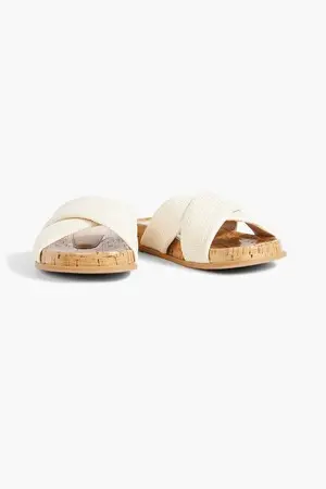 STUART WEITZMAN Roza Woven Sandals
