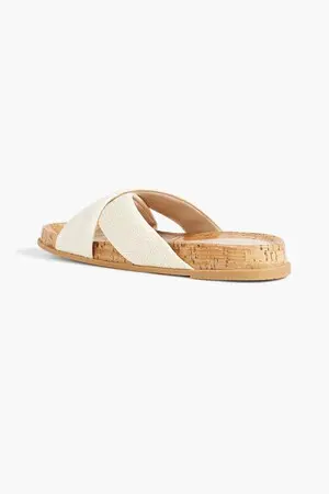 STUART WEITZMAN Roza Woven Sandals