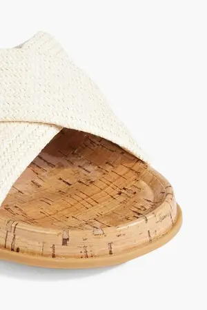 STUART WEITZMAN Roza Woven Sandals