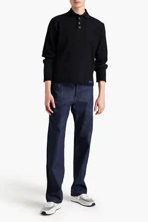 Jacquemus Teramo Ribbed Cottonblend Polo Sweater