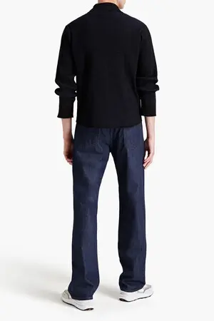 Jacquemus Teramo Ribbed Cottonblend Polo Sweater