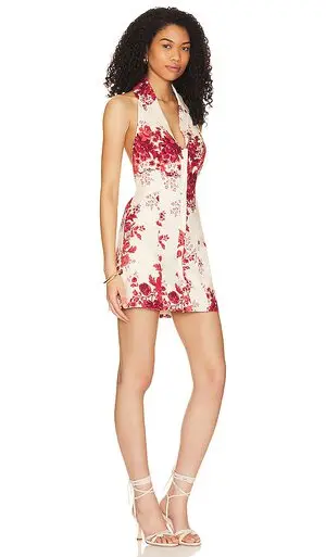 Lpa Concetta Halter Mini Dress