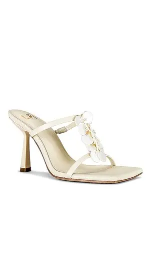 Lpa Leja Embellished Square Toe Stiletto Sandals