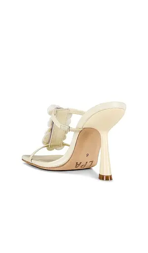 Lpa Leja Embellished Square Toe Stiletto Sandals