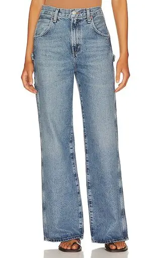 AGOLDE Magda Denim Carpenter Jeans - Entrance
