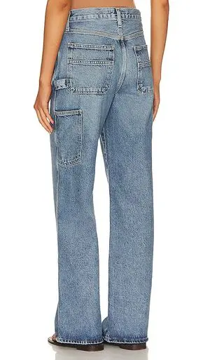 AGOLDE Magda Denim Carpenter Jeans - Entrance