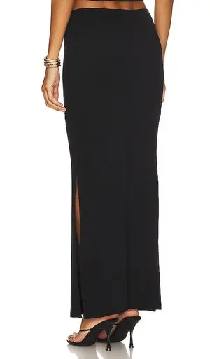 Lna Steph Ribbed Skirt