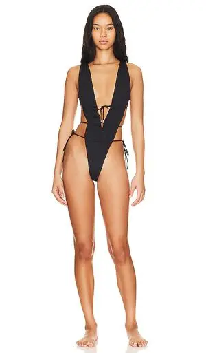 INDAH Heart Of Gold One Piece - Black