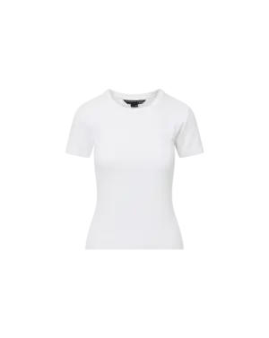 Veronica Beard Pruitt Ribbed T-shirt - White