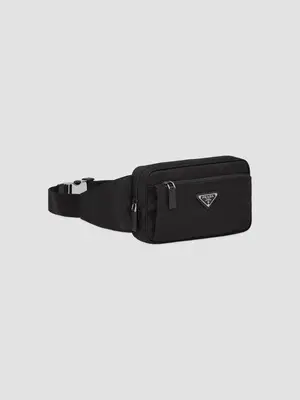Prada Re-nylon And Saffiano Leather Belt Bag