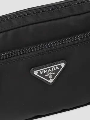 Prada Re-nylon And Saffiano Leather Belt Bag