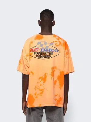 NOTSONORMAL Nascar Tie Dye T-shirt - Tangelo