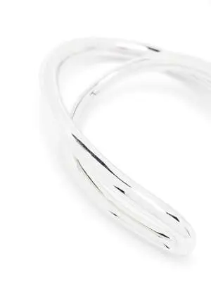 Charlotte Chesnais Initial Twisted Cuff Bracelet