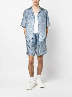 Amiri Gradient Drawstring Shorts