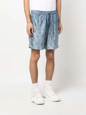 Amiri Gradient Drawstring Shorts